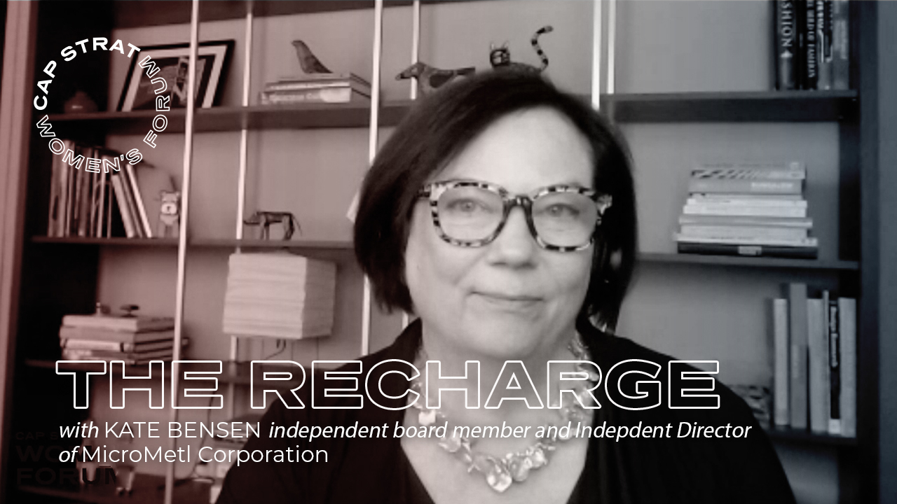 The Recharge | Taking Risks & Networking to Find Your Joy | CAP STRAT ...